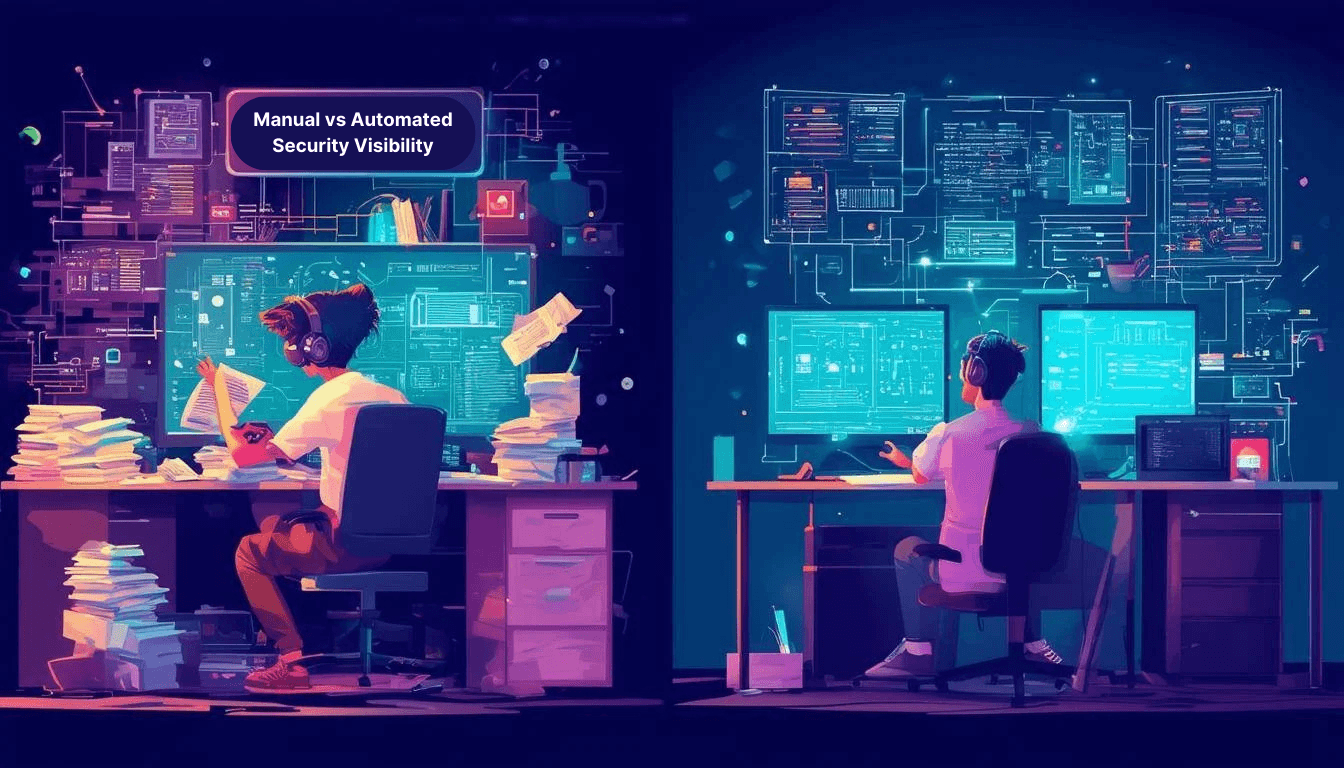 Manual vs Automated Security Visibility for Resource-Constrained Teams