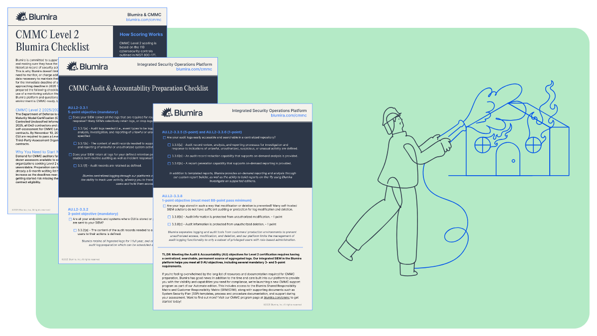 CMMC Level 2 Blumira Checklist
