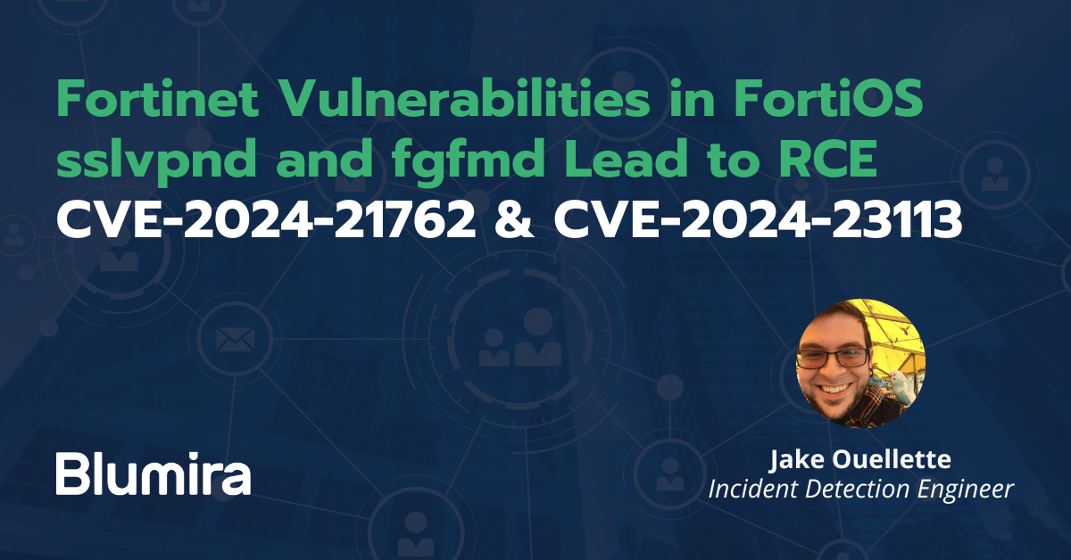 Fortinet Vulnerabilities in FortiOS sslvpnd & fgfmd Lead to RCE