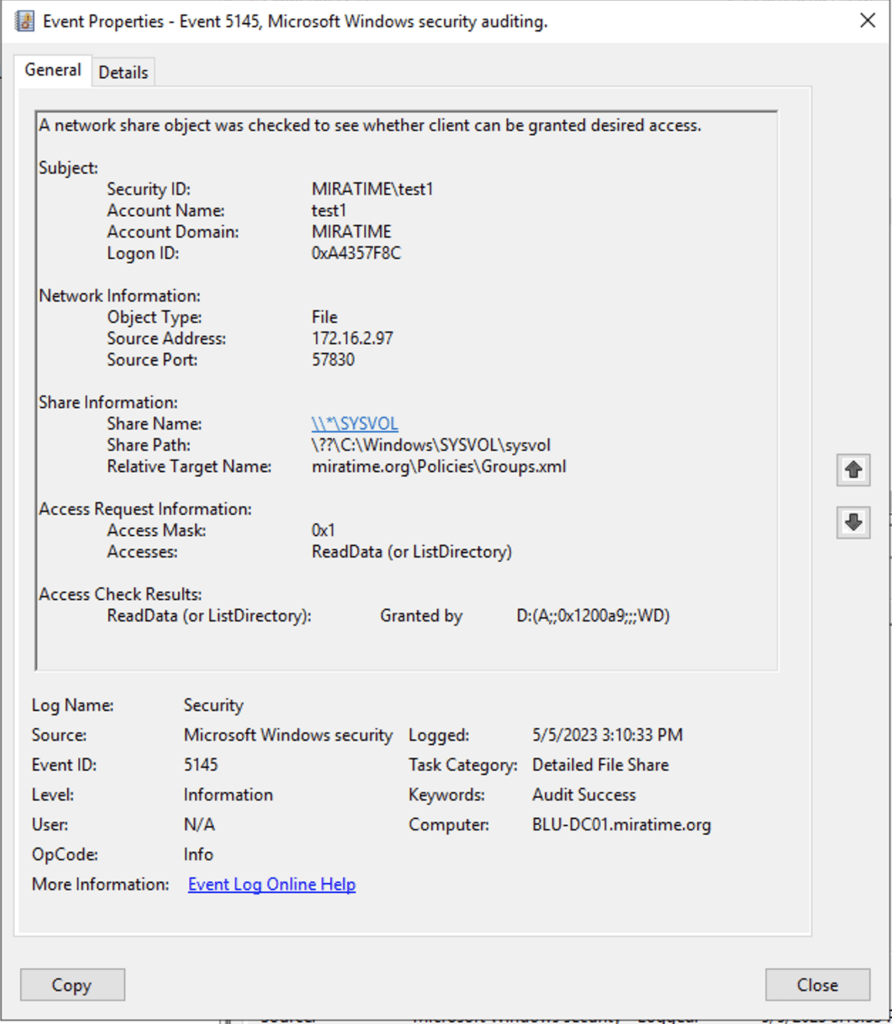 How To Detect SYSVOL Enumeration Exploits | Blumira