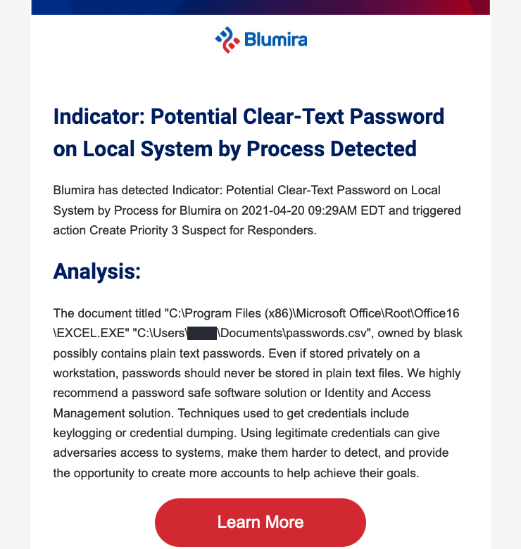 How To Detect Password Lists With Blumira | Blumira
