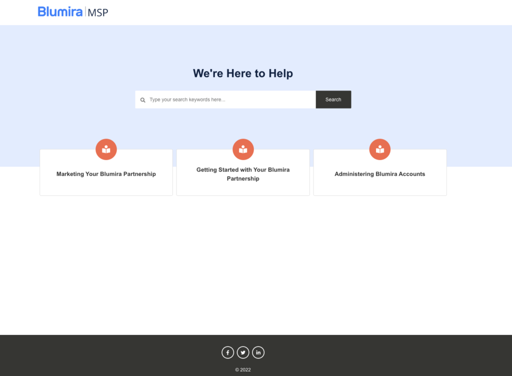 Now Available From Blumira: MSP Portal! | Blumira