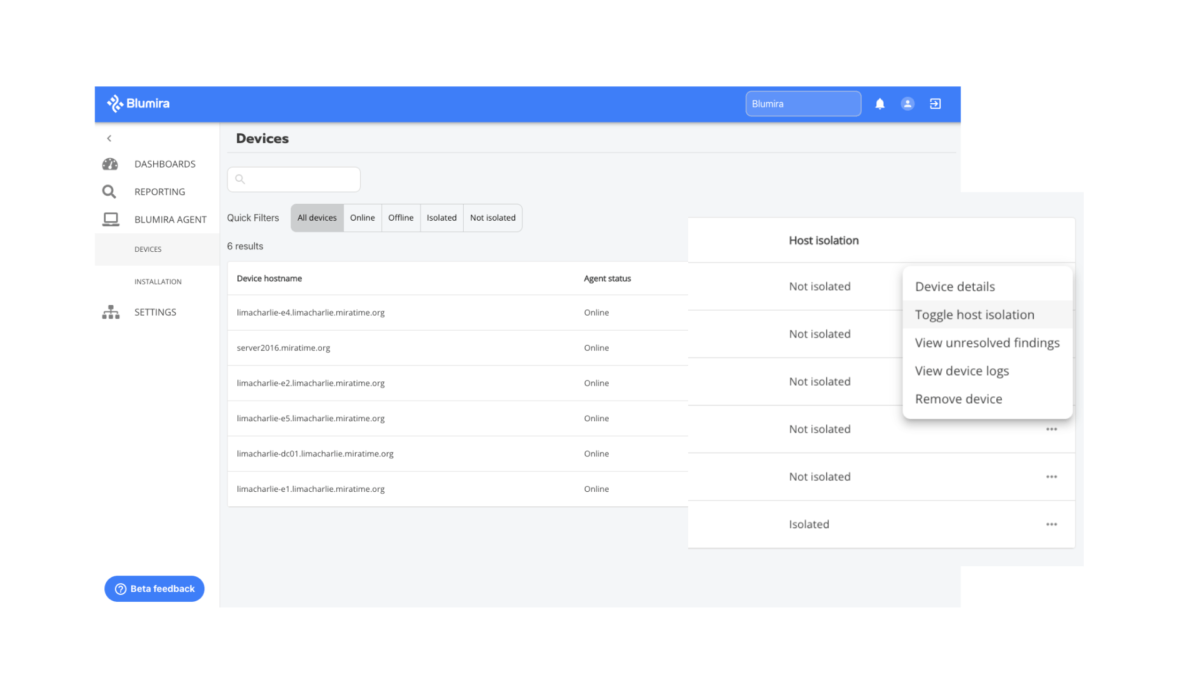Blumira Agent – Endpoint Security For SMBs | Blumira