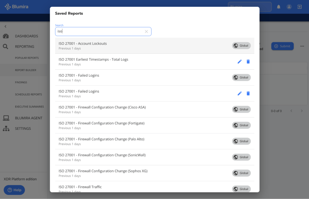 Now Available: ISO 27001 Compliance Reports | Blumira
