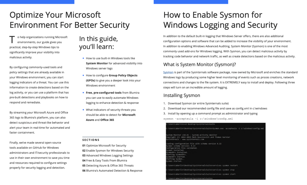 Now Available: Guide to Microsoft Security | Blumira