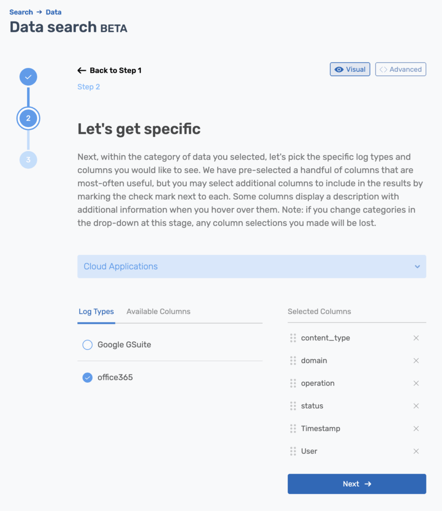 Now Available Blumira's Advanced Security Search & Reporting