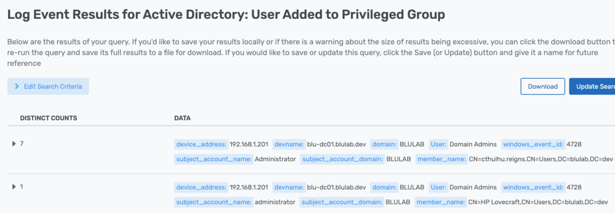 Now Available Blumira's Advanced Security Search & Reporting