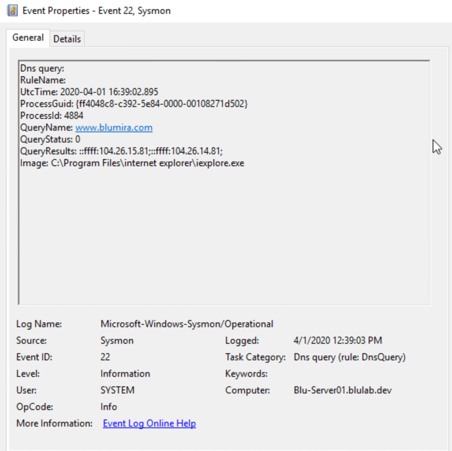 Download, Install, and Configure Sysmon for Windows | Blumira